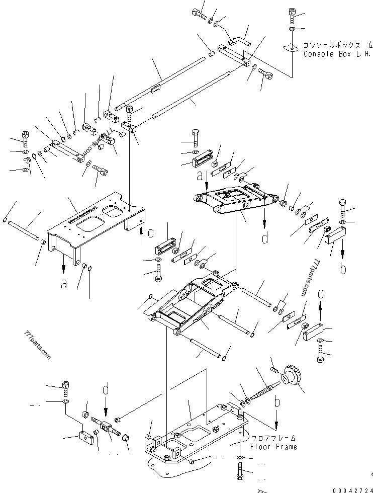 01252-80414 Bolt - 0125280414 - Komatsu spare part | 777parts.com