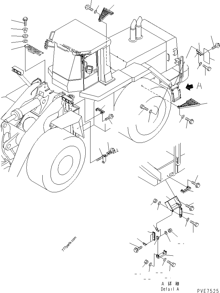 427-54-12661 STEP - 4275412661 - Komatsu spare part | 777parts.com