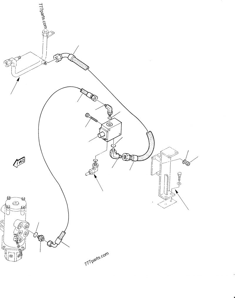 500355720 Union - Komatsu spare part | 777parts.com