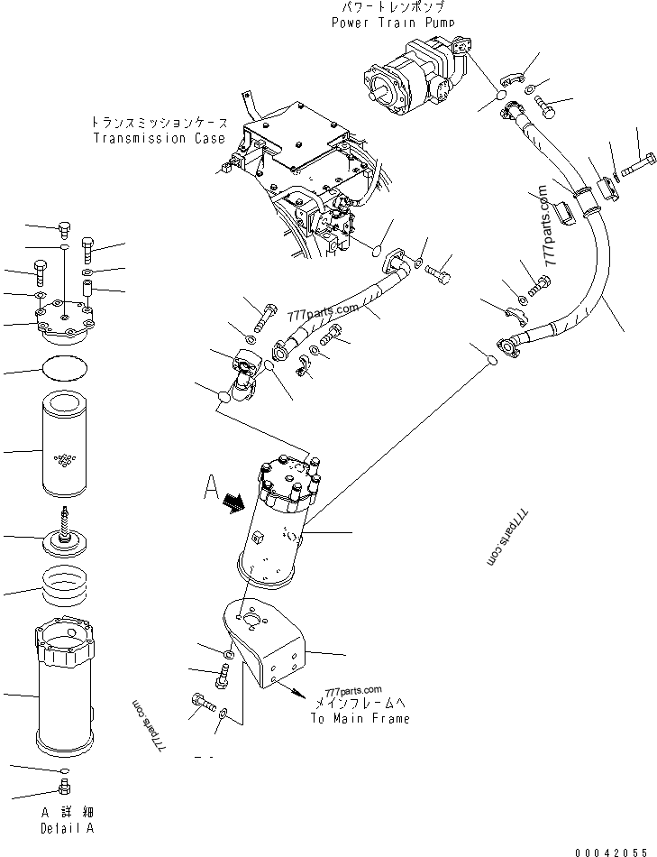07063-51100 Element - 0706351100 - Komatsu spare part | 777parts.com