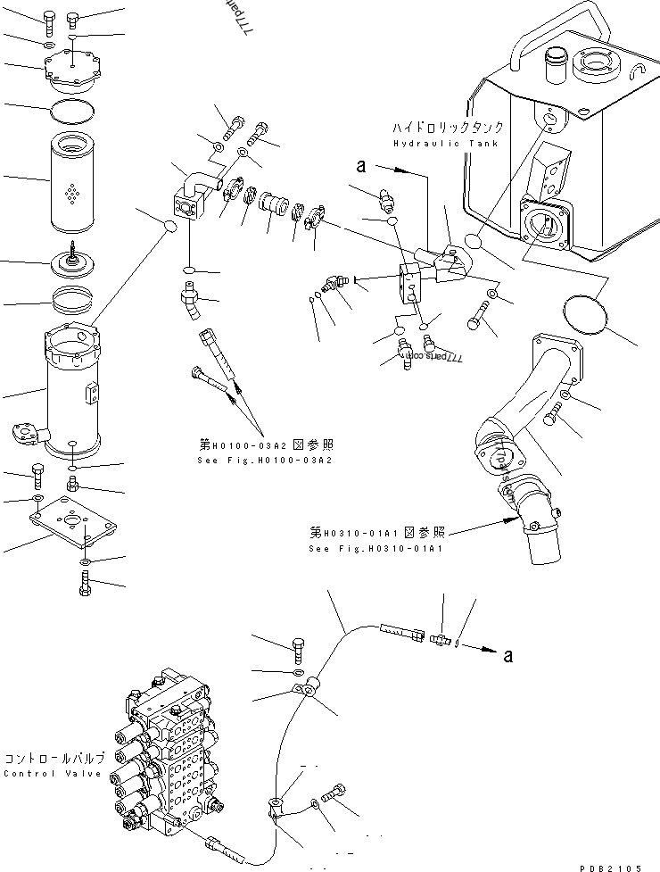 07063-51100 Element - 0706351100 - Komatsu spare part | 777parts.com