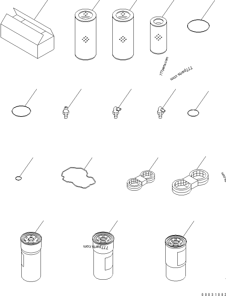 07063-51100 Element - 0706351100 - Komatsu spare part | 777parts.com