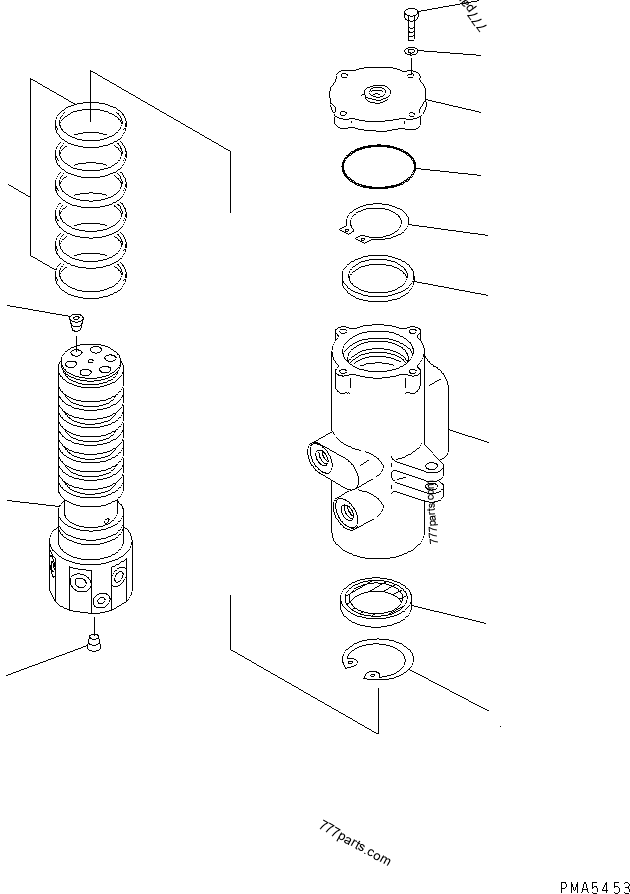 703-09-96310 SEAL,OIL - 7030996310 - Komatsu spare part | 777parts.com