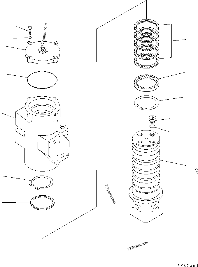 703-09-96310 SEAL,OIL - 7030996310 - Komatsu spare part | 777parts.com