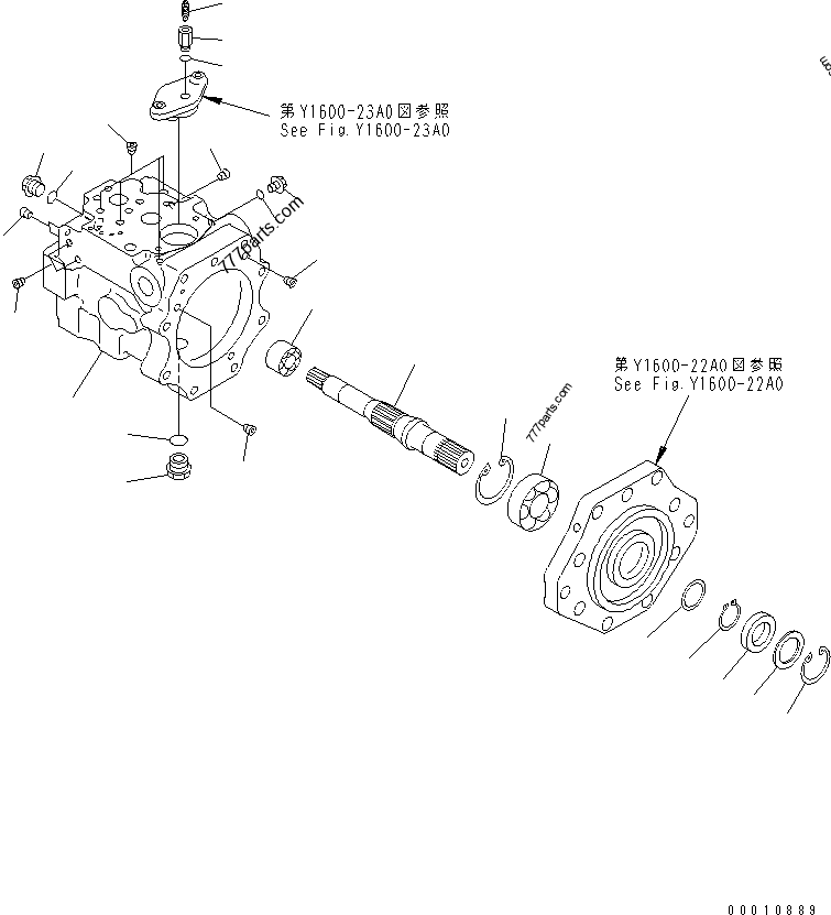 708-8D-12221 SEAL,OIL - 7088d12221 - Komatsu spare part | 777parts.com