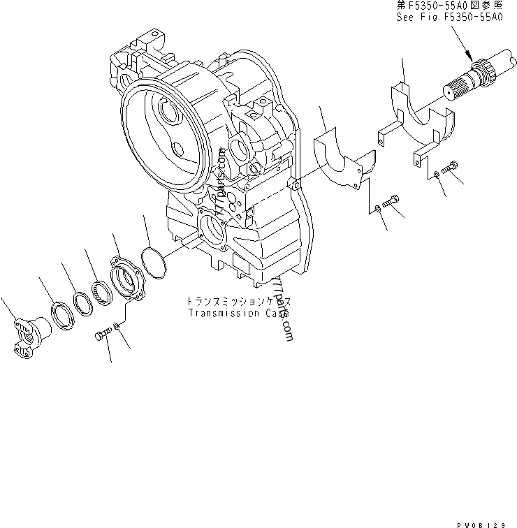 714-11-14320 Deflector - 7141114320 - Komatsu spare part | 777parts.com
