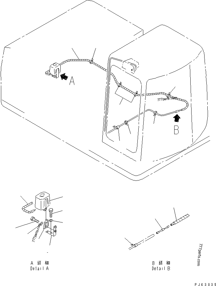 08034-20414 BAND,(D60P) - 0803420414 - Komatsu spare part | 777parts.com