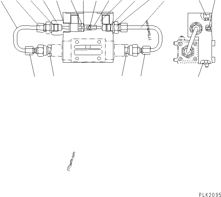 UC1301551004 Bolt - Komatsu spare part | 777parts.com