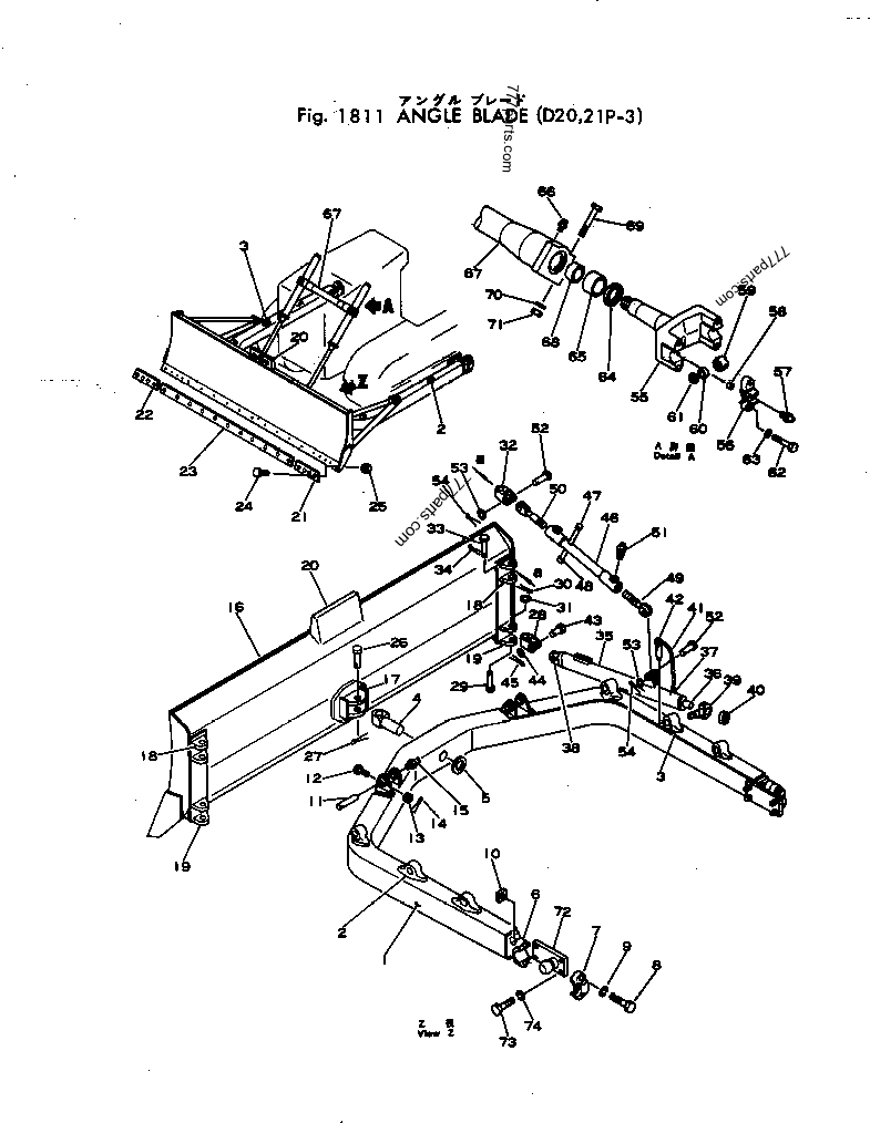 101-71-12550 Bushing - 1017112550 - Komatsu spare part | 777parts.com