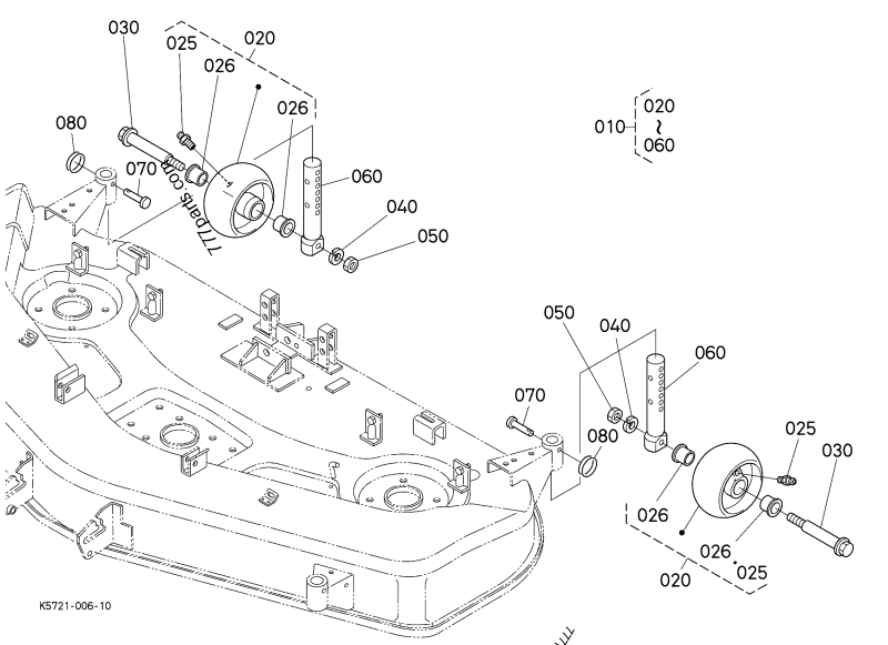 K5221-72670 BOLT(SHOULDER) - k522172670 - Kubota spare part | 777parts.com
