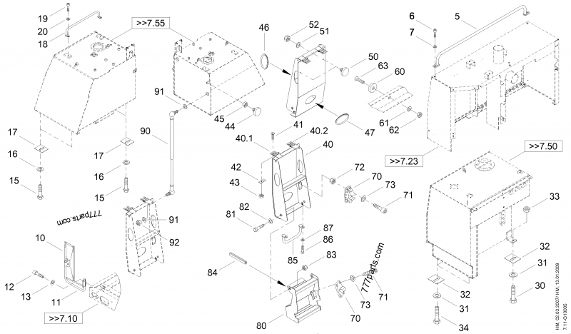 0 735 006 072 Articulation - 0735006072 - Terex spare part | 777parts.com