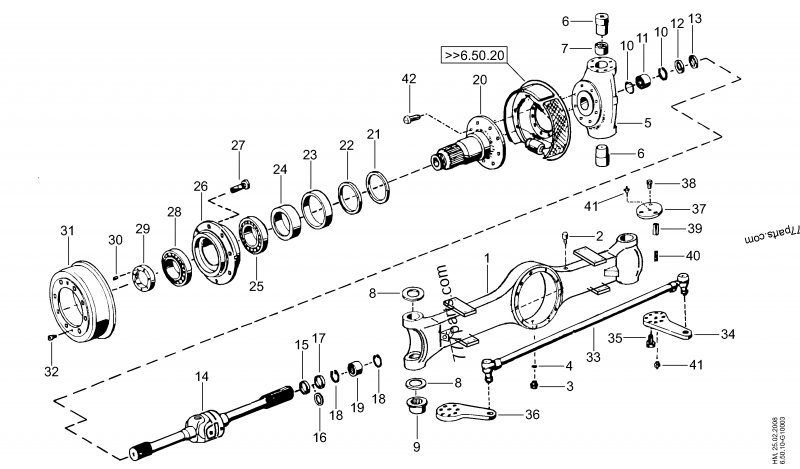 5 435 663 182 Clamping sleeve - 5435663182 - Terex spare part ...
