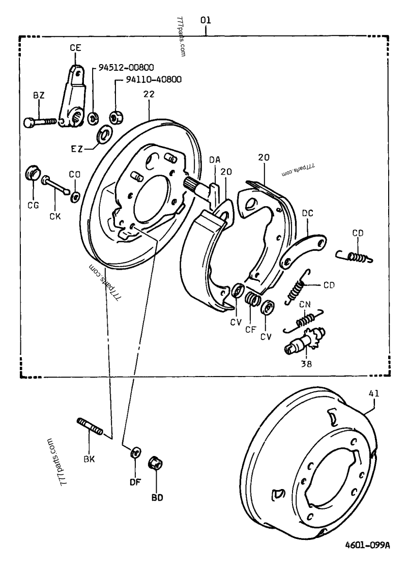 461653107071 WASHER - Toyota spare part | 777parts.com