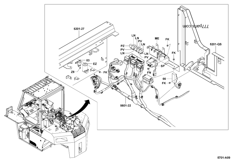 286202306071 RELAY ASSY, GLOW PLUG - Toyota spare part | 777parts.com