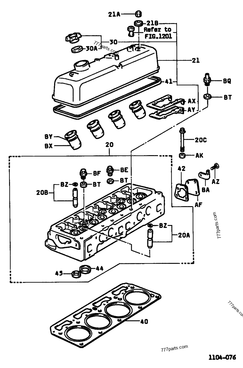 801767600571 NUT, CAP, CYLINDER HEAD COVER - Toyota spare part ...