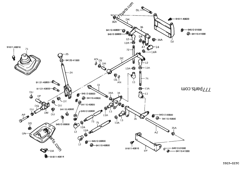 335557600171 BOOT - Toyota spare part | 777parts.com