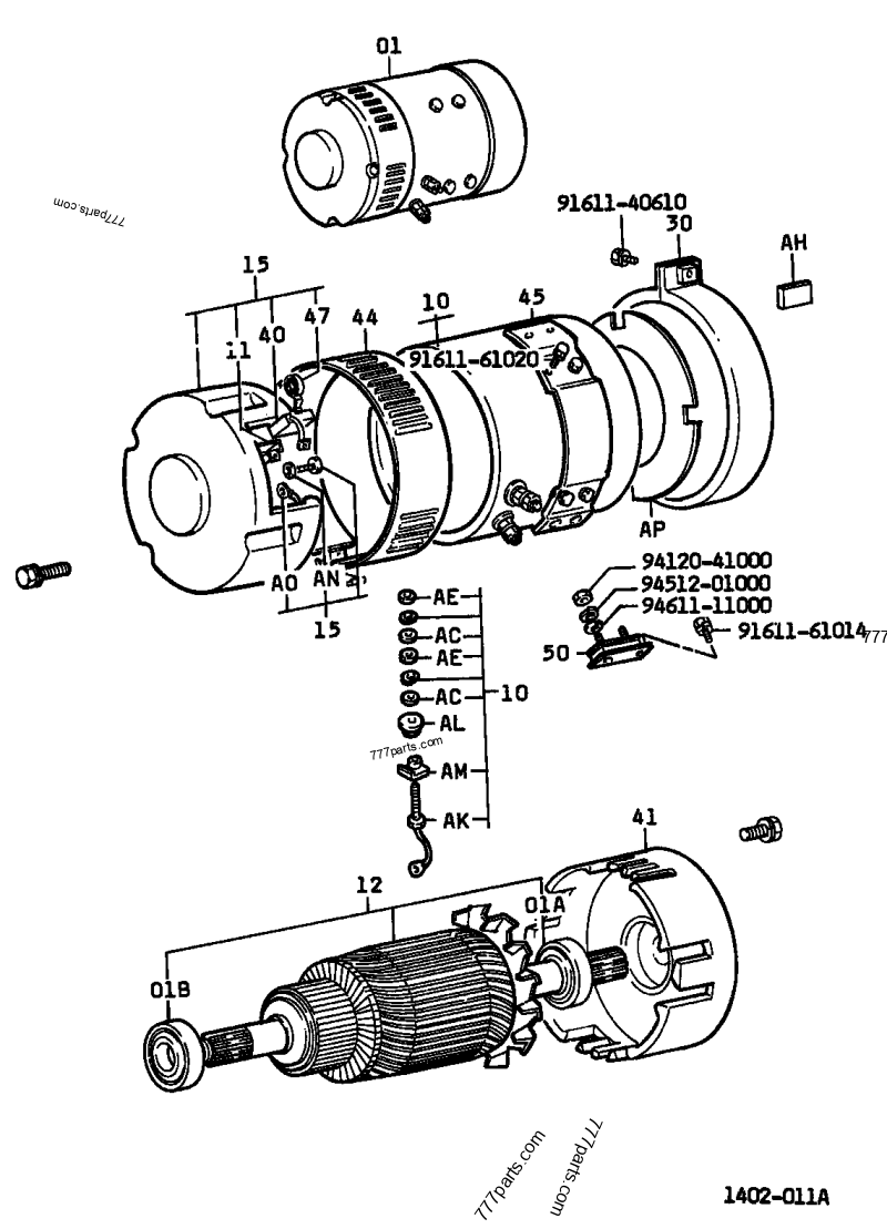 143121098071 TERMINAL SUB-ASSY - Toyota spare part | 777parts.com