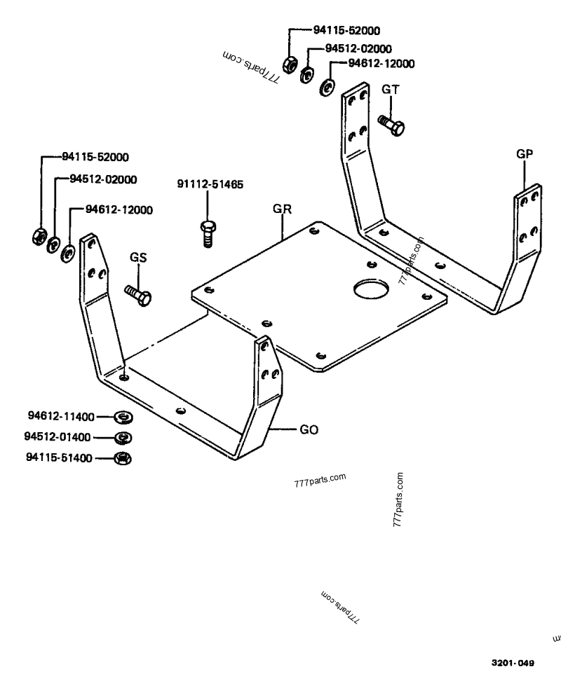 911625208571 BOLT - Toyota spare part | 777parts.com