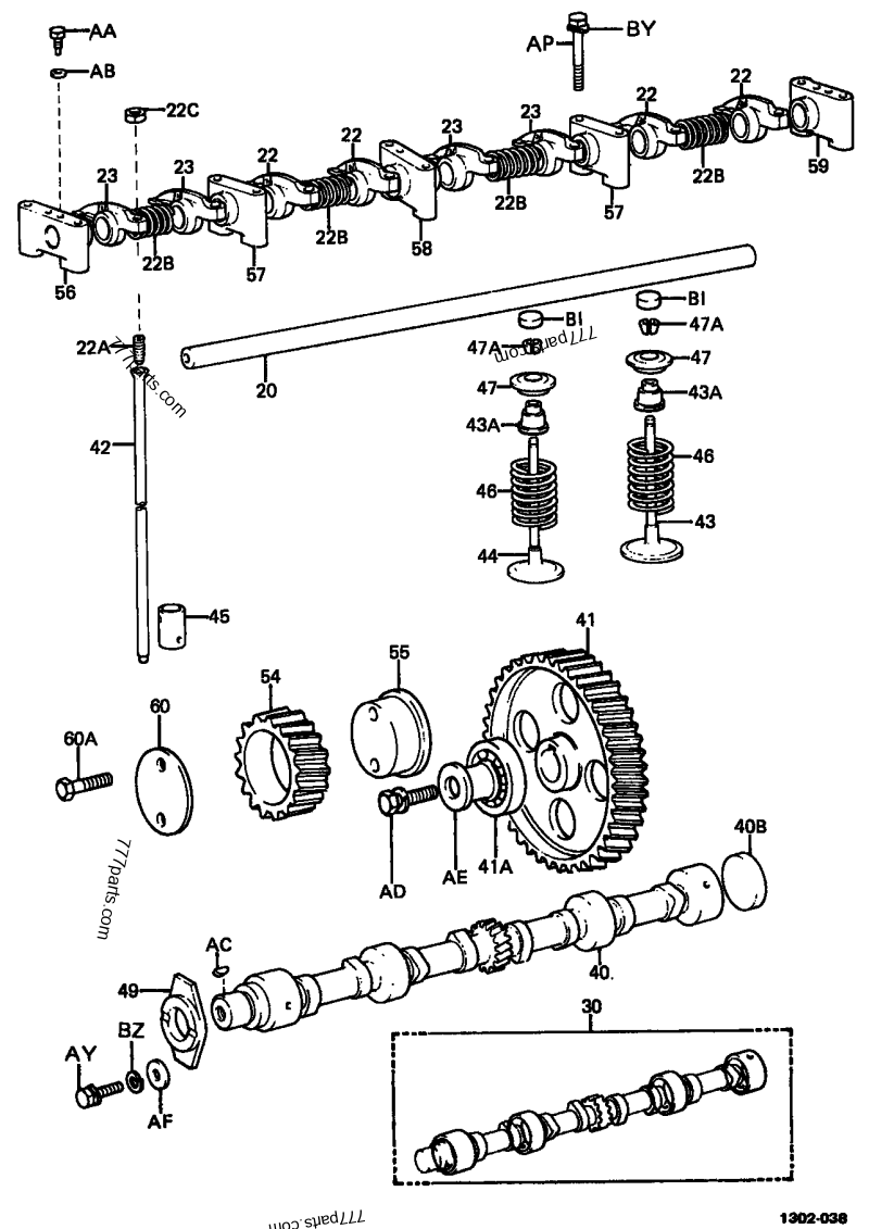 802017600871 WASHER, SPRING - Toyota spare part | 777parts.com