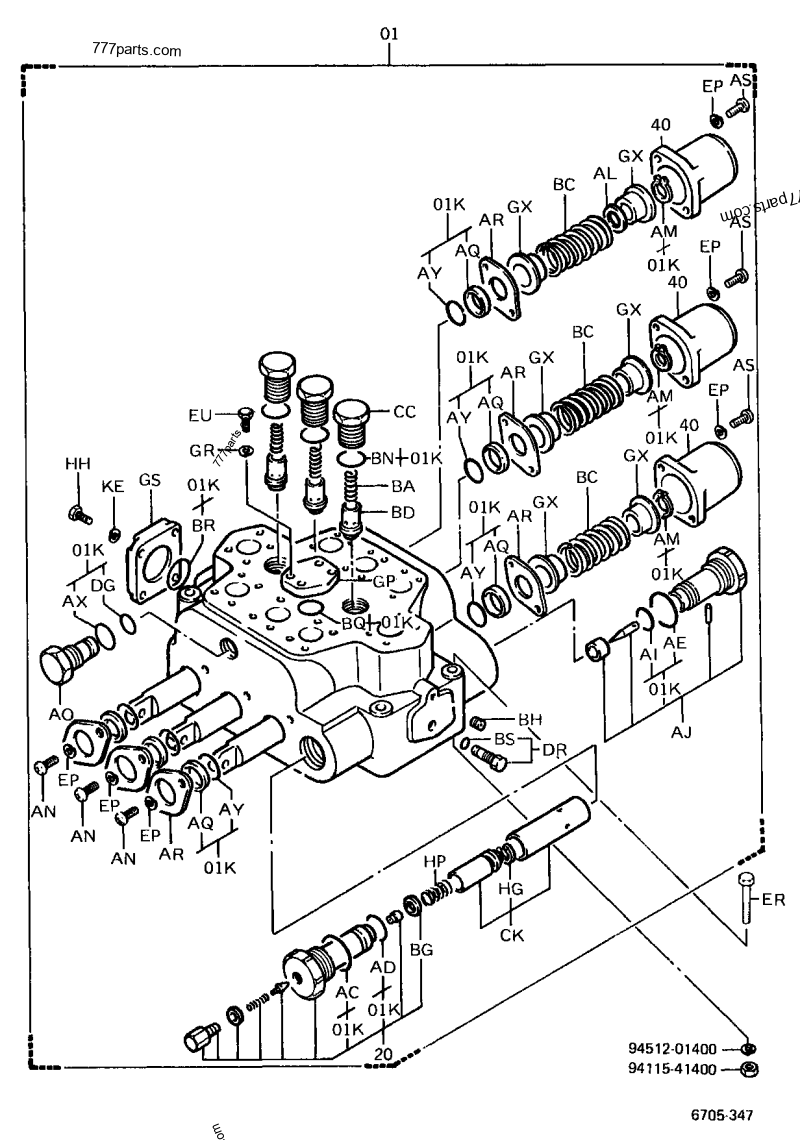 676803153071 VALVE ASSY, OIL CONTROL - Toyota spare part | 777parts.com