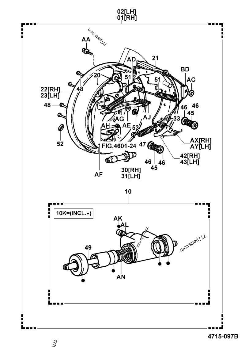 476752180071 SPRING, ANCHOR TO SHOE - Toyota spare part | 777parts.com