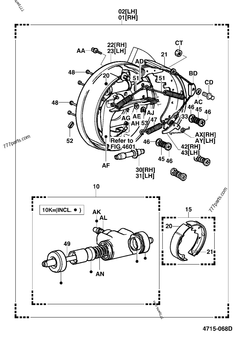 476752180071 SPRING, ANCHOR TO SHOE - Toyota spare part | 777parts.com