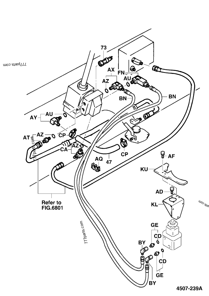 45310F106071 SWITCH ASSY, OIL PRESSURE - Toyota spare part | 777parts.com