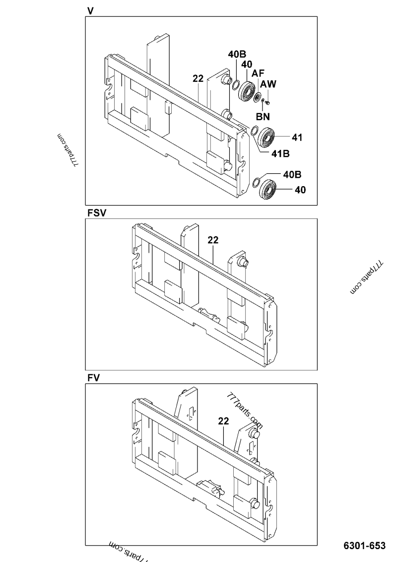 630321542271 BRACKET SUB-ASSY, LIFT - Toyota spare part | 777parts.com