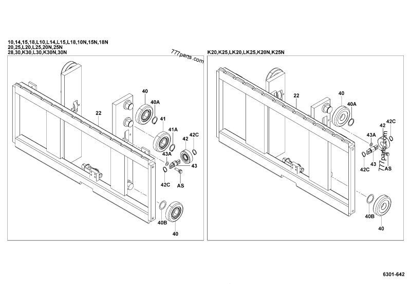 630321542271 BRACKET SUB-ASSY, LIFT - Toyota spare part | 777parts.com
