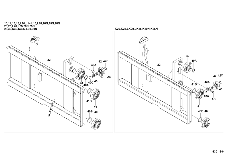 630321542271 BRACKET SUB-ASSY, LIFT - Toyota spare part | 777parts.com