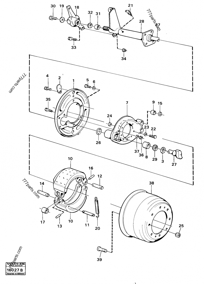 VOE 1590373 Retainer - 1590373 - Volvo spare part | 777parts.com
