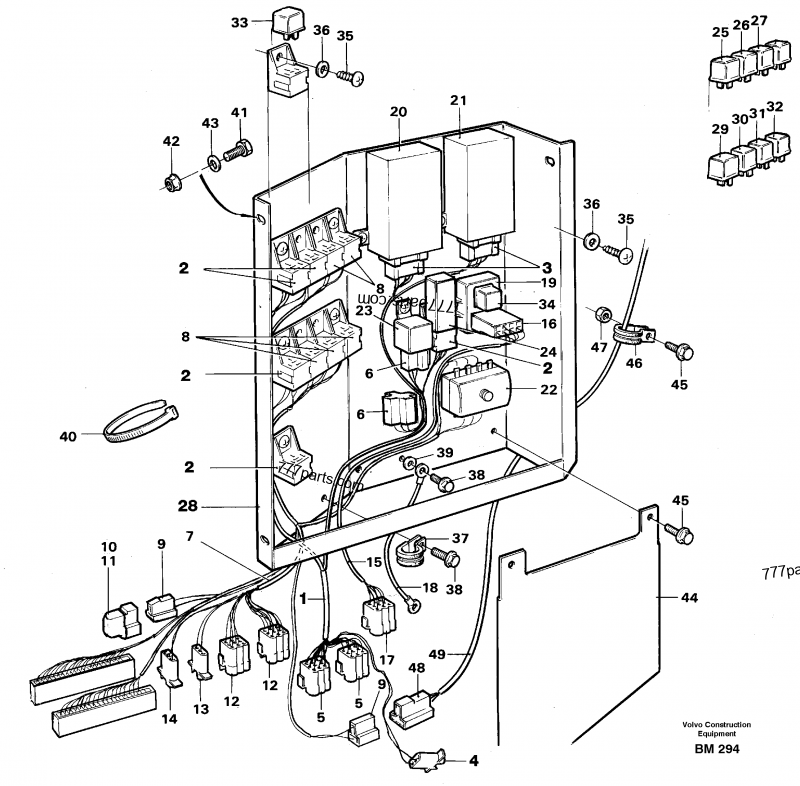 VOE 20374662 Relay - 20374662 - Volvo spare part | 777parts.com