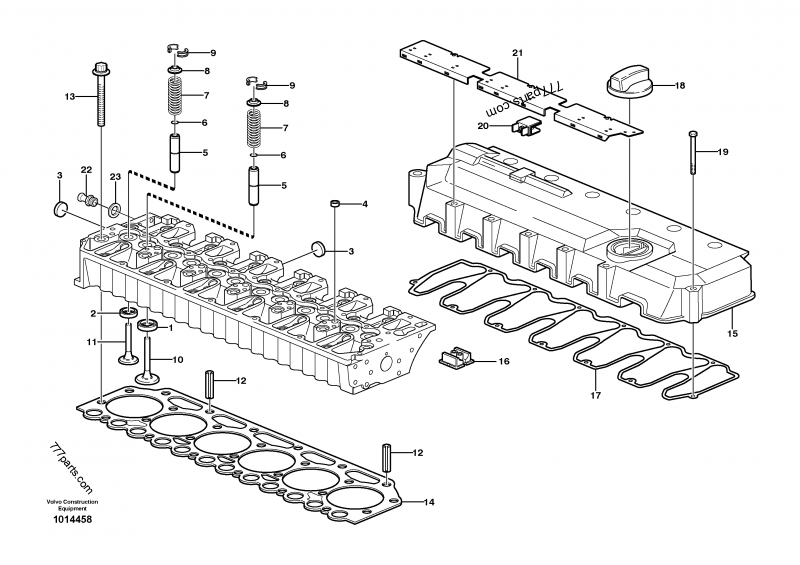 VOE 20405900 Gasket - 20405900 - Volvo spare part | 777parts.com