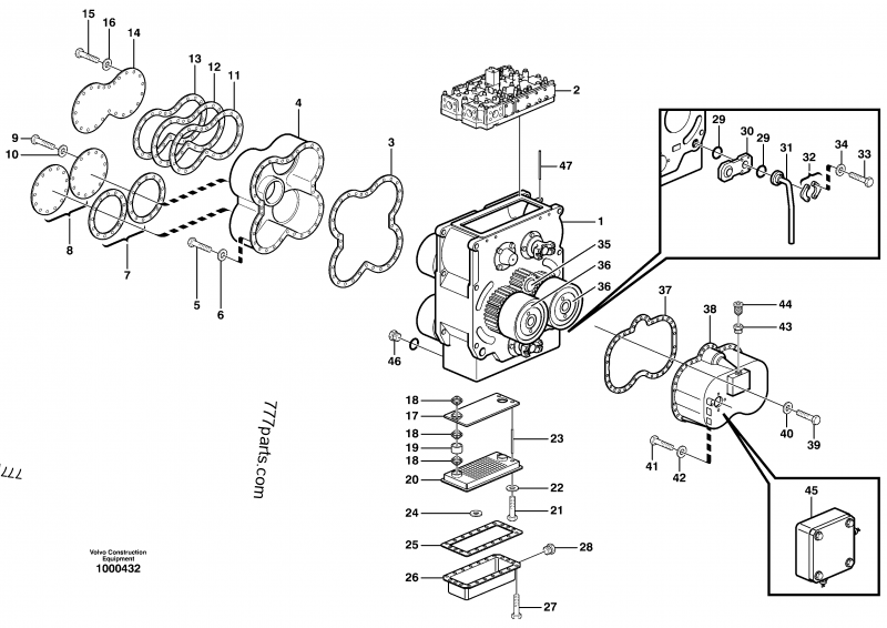 Forward & reverse - Volvo spare part | 777parts.com