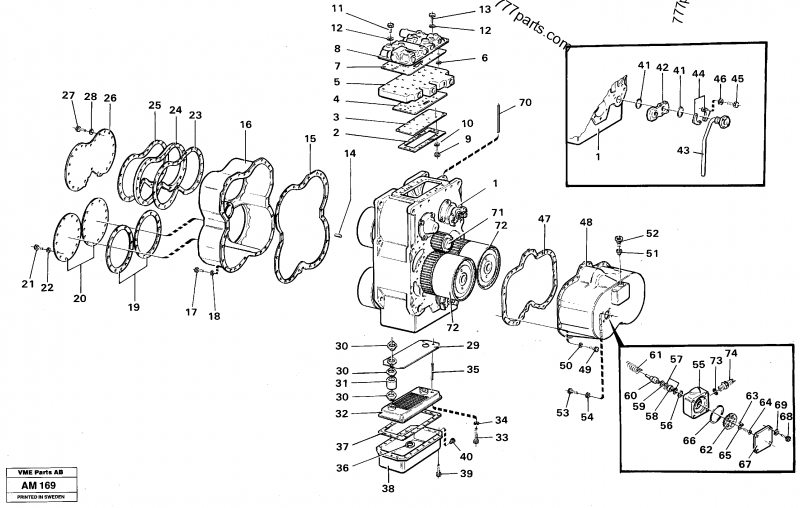 Forward & reverse - Volvo spare part | 777parts.com