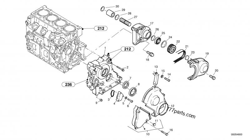 ZM 2905399 Toothed belt - 2905399 - Volvo spare part | 777parts.com