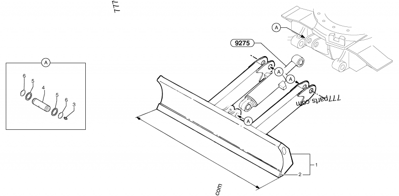 PJ 3780198 Pin - 3780198 - Volvo spare part | 777parts.com