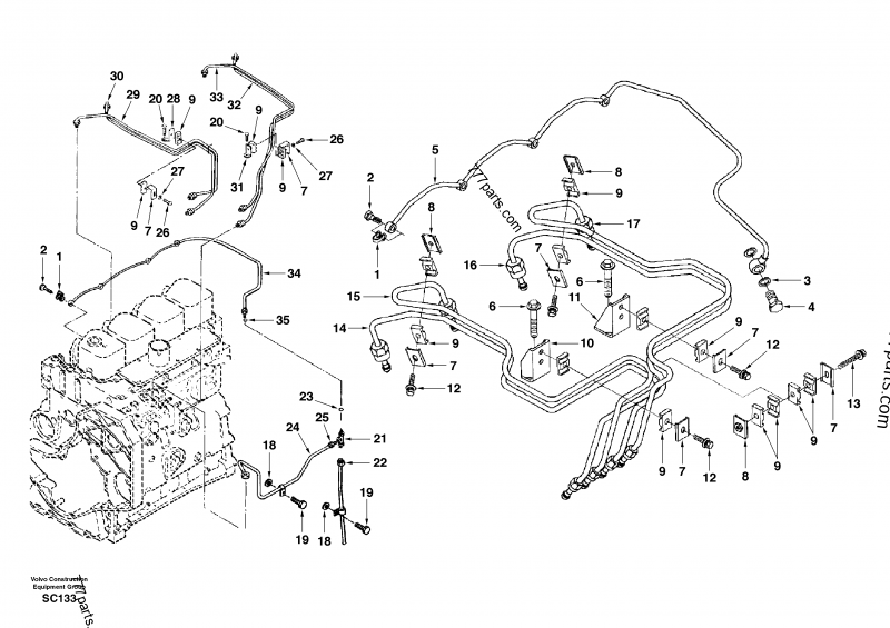 SA 3928759 Seal - 3928759 - Volvo spare part | 777parts.com