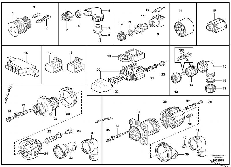 VOE 3944541 Insulator - 3944541 - Volvo spare part | 777parts.com