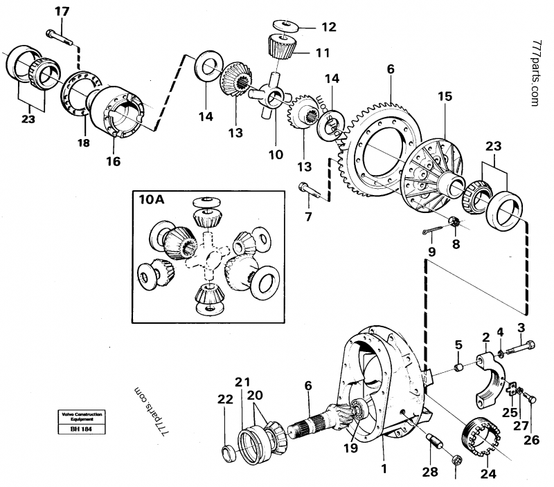 VOE 4717767 Drive Gear Set - 4717767 - Volvo spare part | 777parts.com