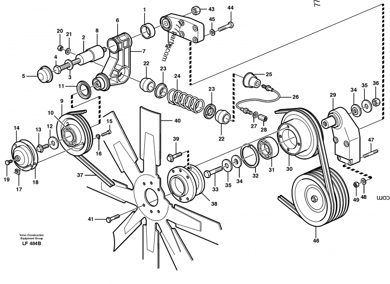 VOE 4772193 Compression Spring - 4772193 - Volvo spare part | 777parts.com
