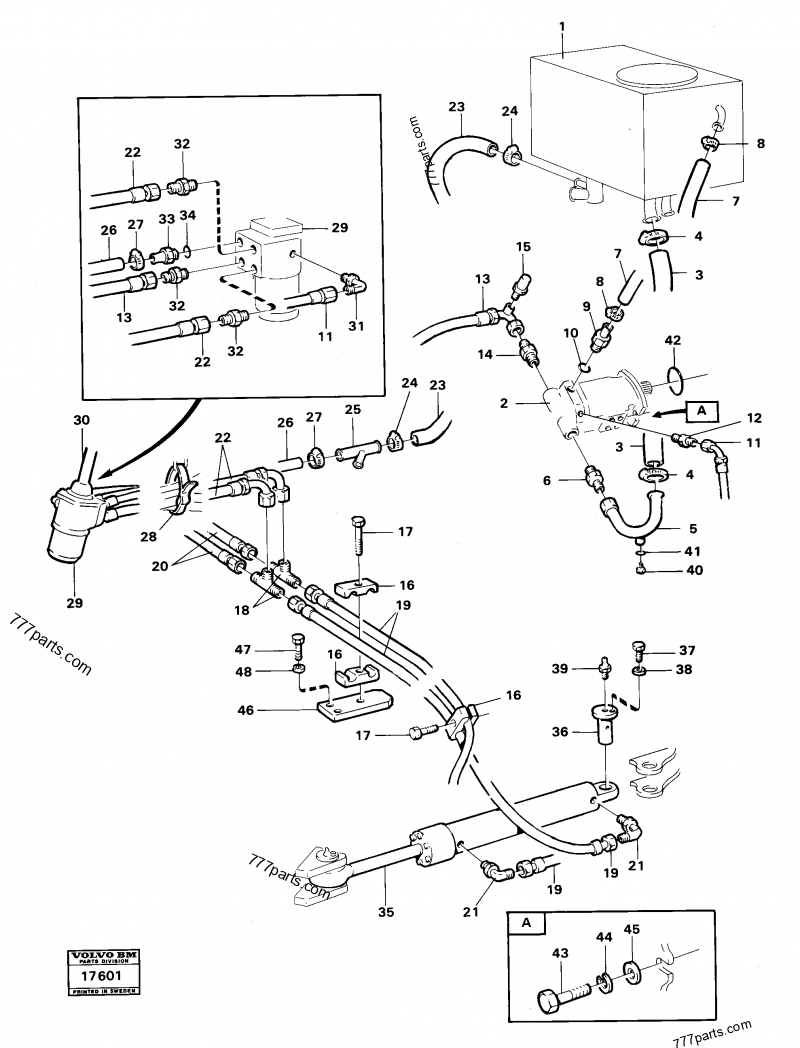 VOE 4939783 Pin - 4939783 - Volvo spare part | 777parts.com