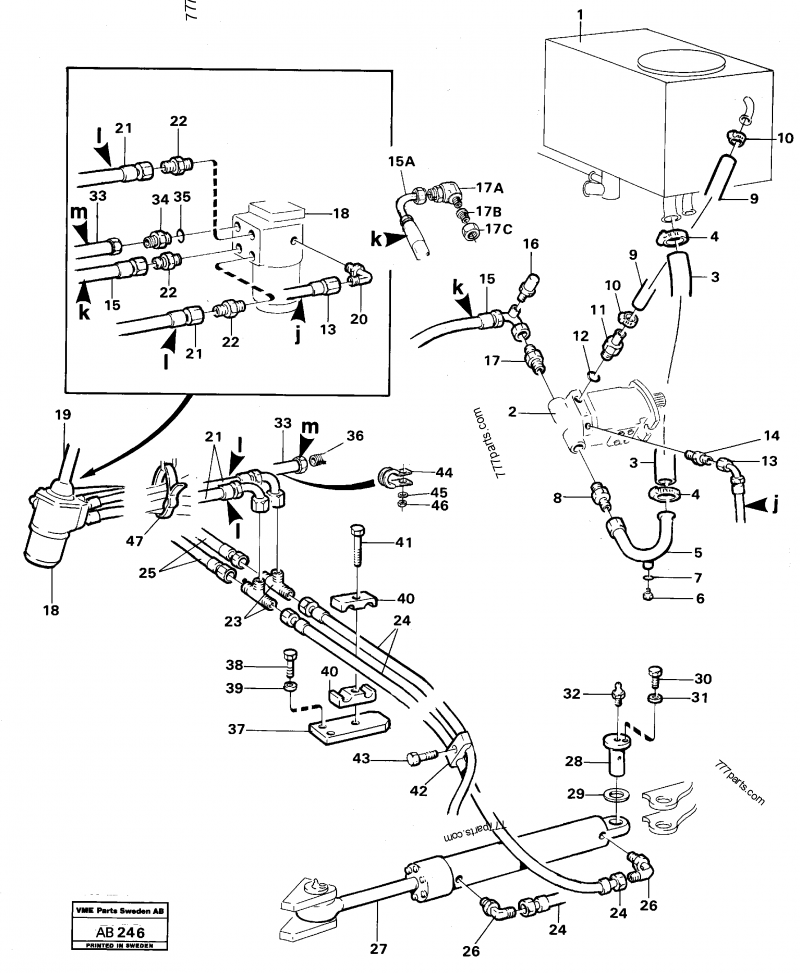 VOE 4939783 Pin - 4939783 - Volvo spare part | 777parts.com