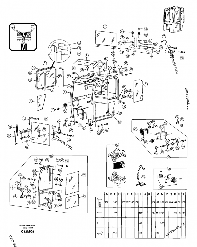 PJ 7414072 Electrical Motor - 7414072 - Volvo spare part | 777parts.com