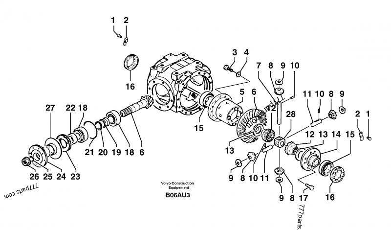 PJ 7450498 Shims (kit) - 7450498 - Volvo spare part | 777parts.com