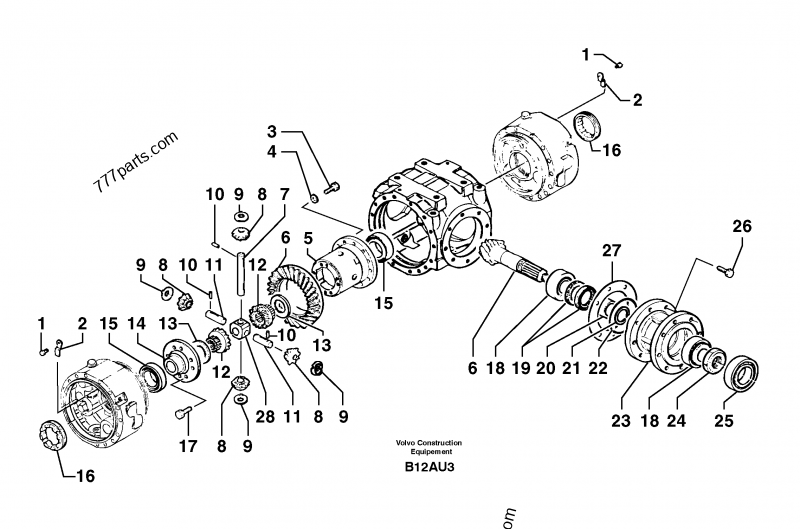 PJ 7450498 Shims (kit) - 7450498 - Volvo spare part | 777parts.com