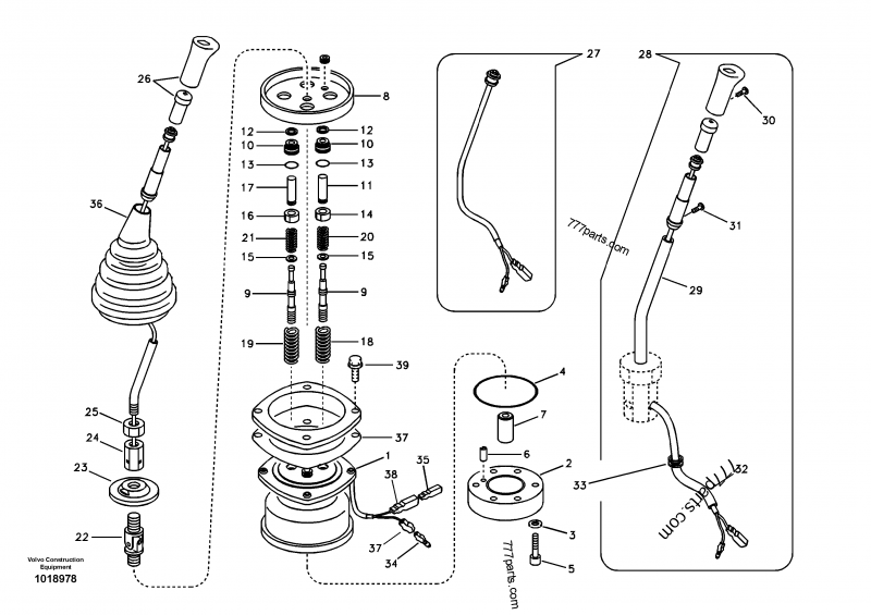 SA 8230-36840 Sealing Kit - 823036840 - Volvo spare part | 777parts.com