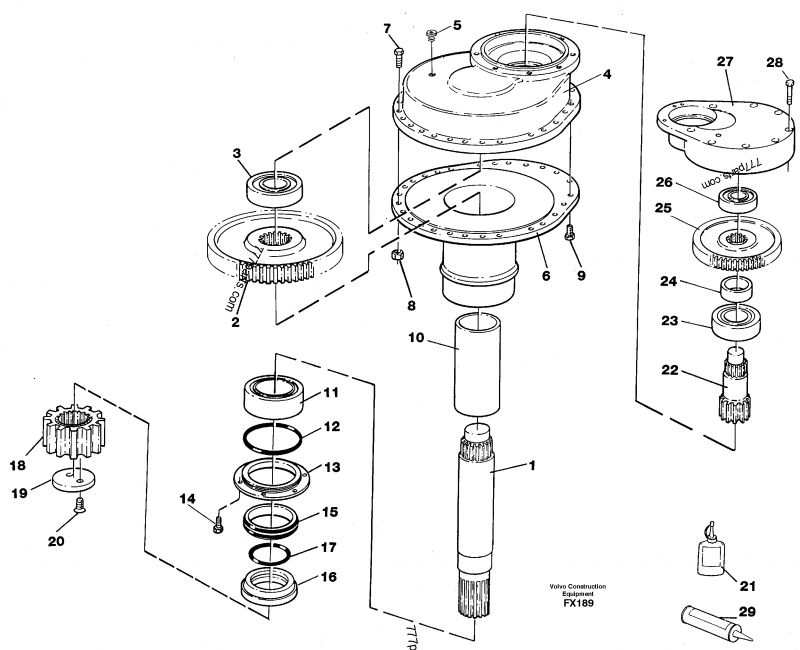 VOE 925079 O-ring - 925079 - Volvo spare part | 777parts.com