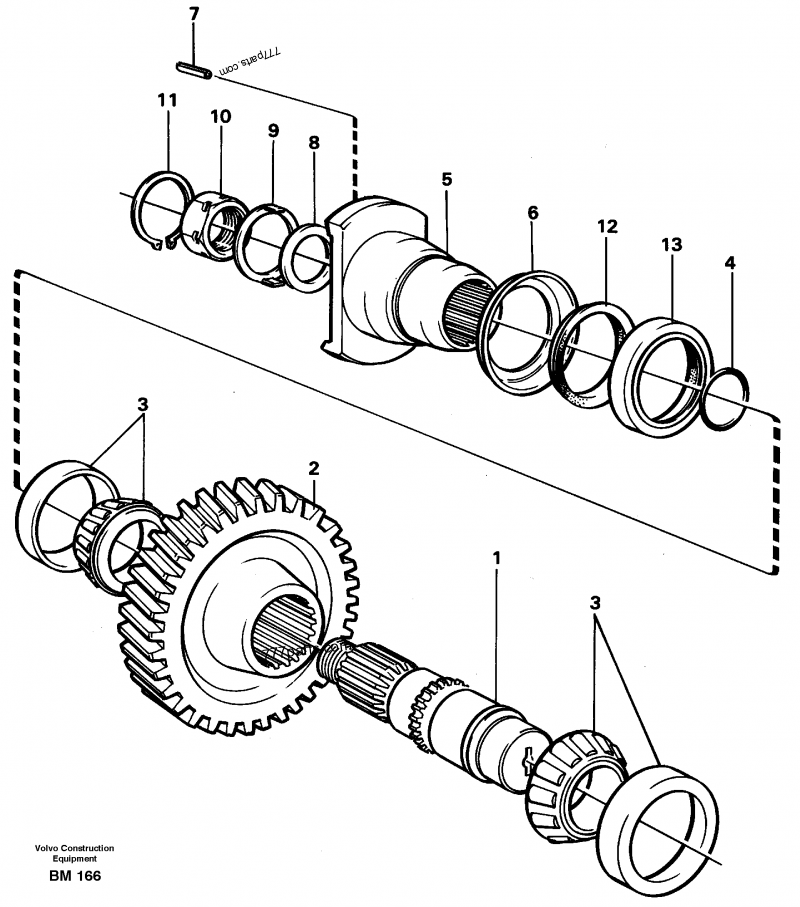 VOE 943142 Sealing ring - 943142 - Volvo spare part | 777parts.com