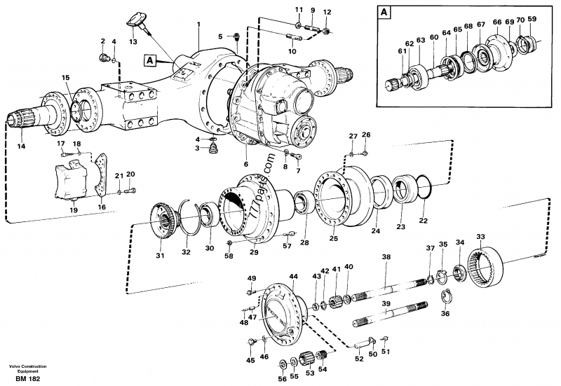 VOE 943142 Sealing ring - 943142 - Volvo spare part | 777parts.com